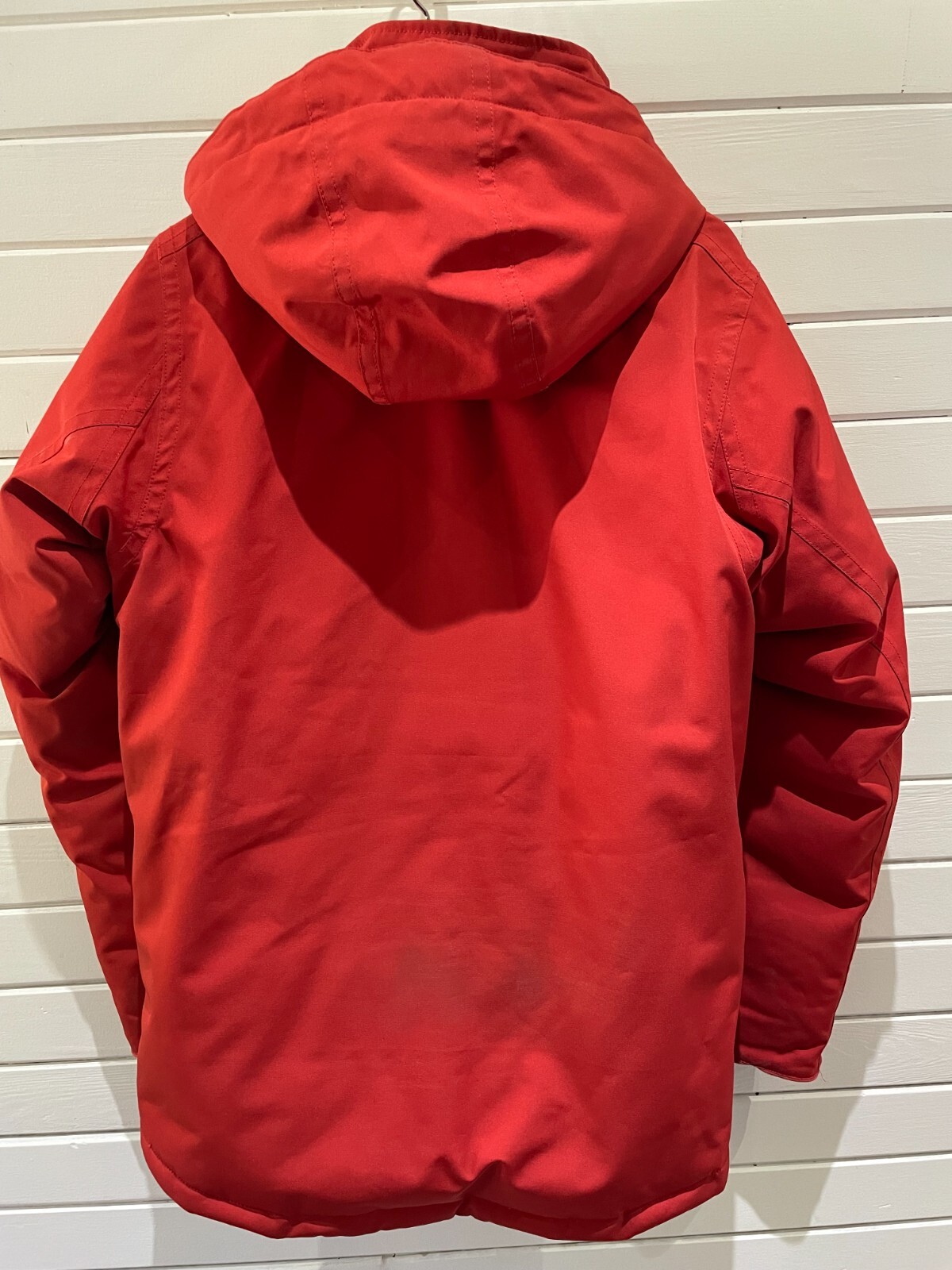 Patagonia Thunder Cloud Down Parka Men's Small Red H2… - Gem