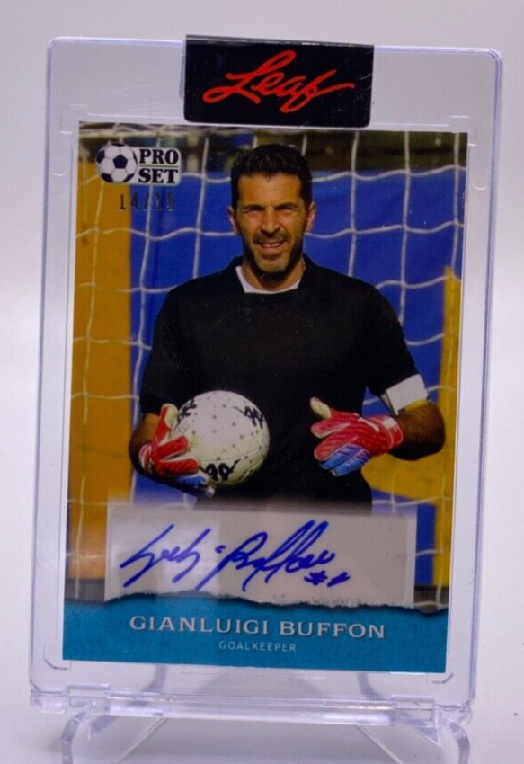 2022 LEAF PRO SET GIANLUIGI BUFFON AUTO 14/15 ENCASED | eBay