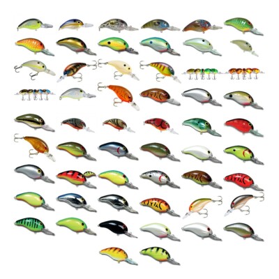 Bandit 100 Series Crankbait Fishing Lure 2" 1/4 oz Depth: 2' - 5' | eBay