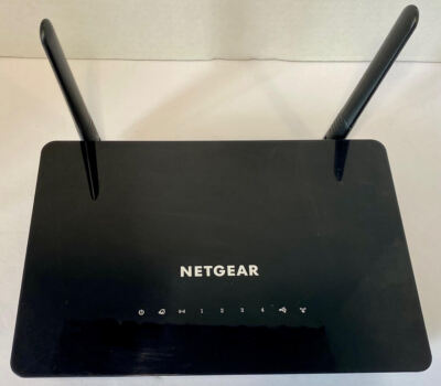 Netgear R6220 AC1200 Smart Wi Fi 4 Port Router No Power Chord | eBay