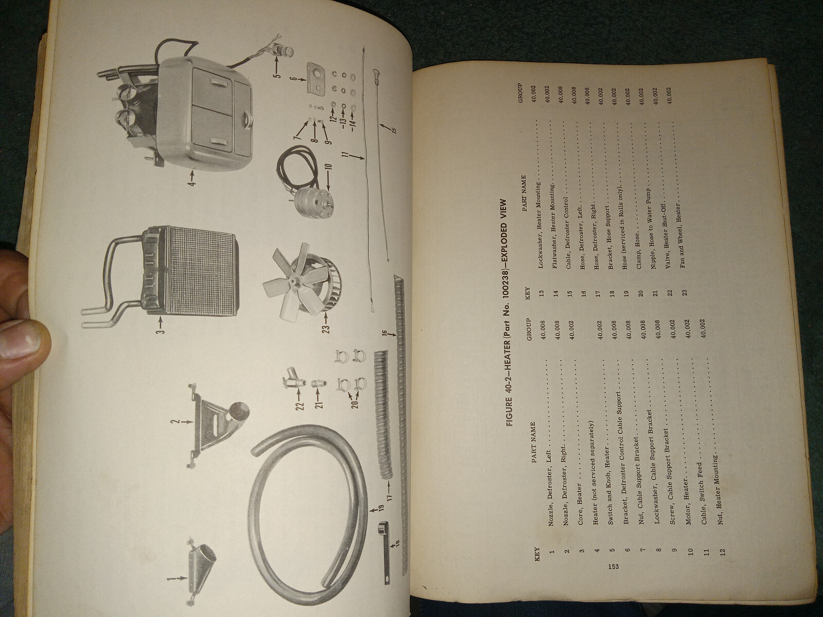 1951 KAISER-FRAZER HENRY J BODY & CHASSIS PARTS CATALOG / ORIGINAL BOOK ...