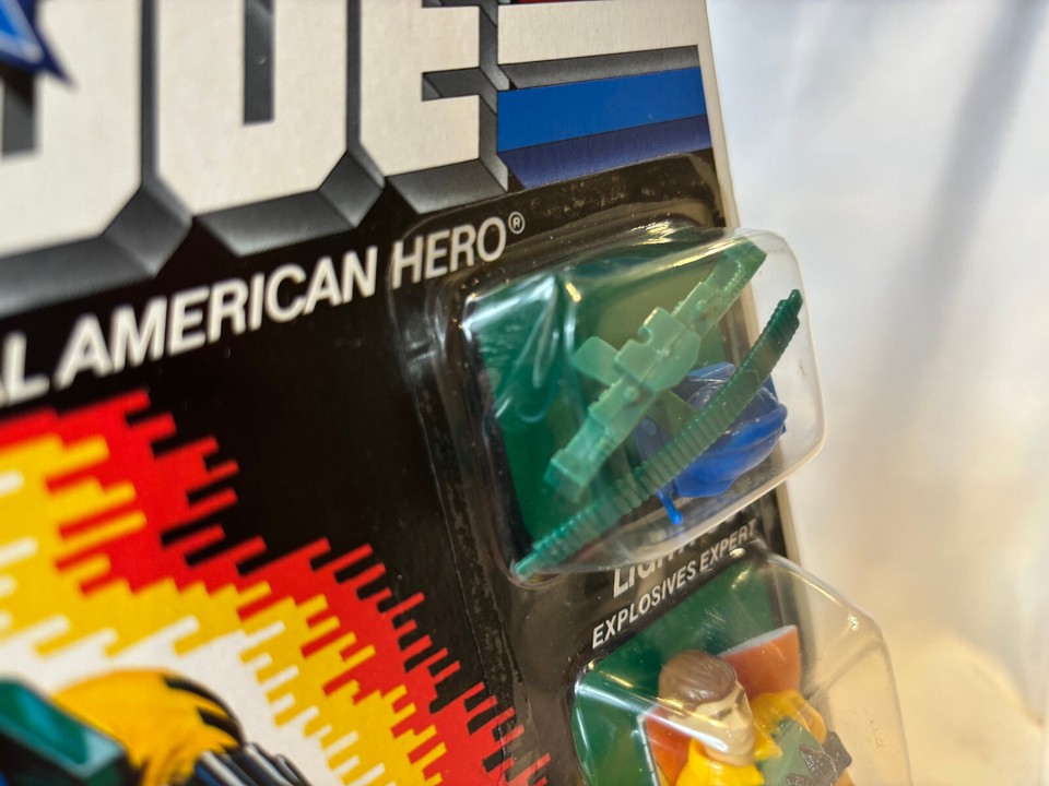 1988 GI Joe LIGHTFOOT Poseable Action Figure Hasbro Toys Factory Sealed ...