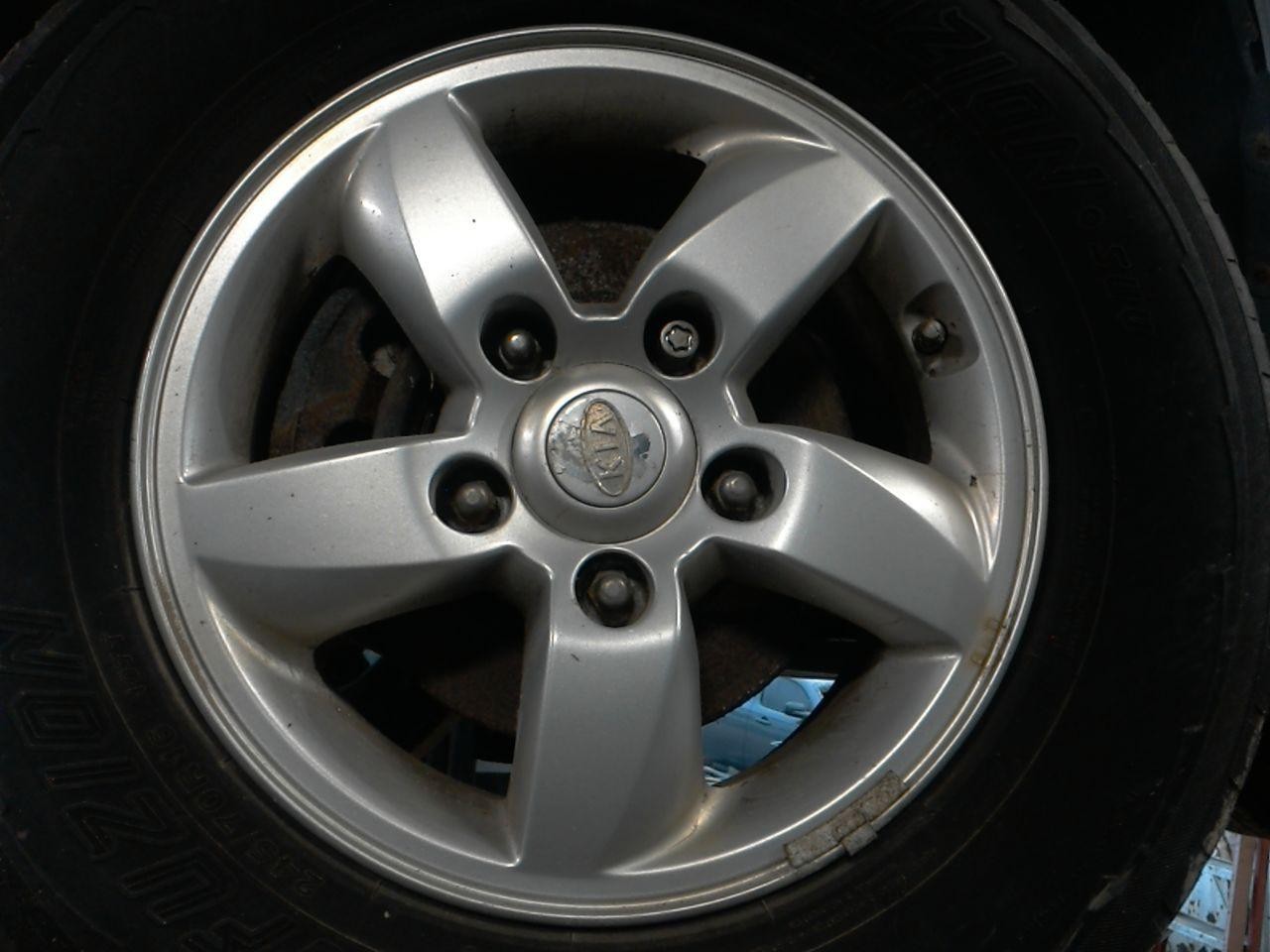 06 07 08 09 KIA SORENTO Wheel 16x7 (alloy 5 Spoke) Curved Spokealy16 In ...