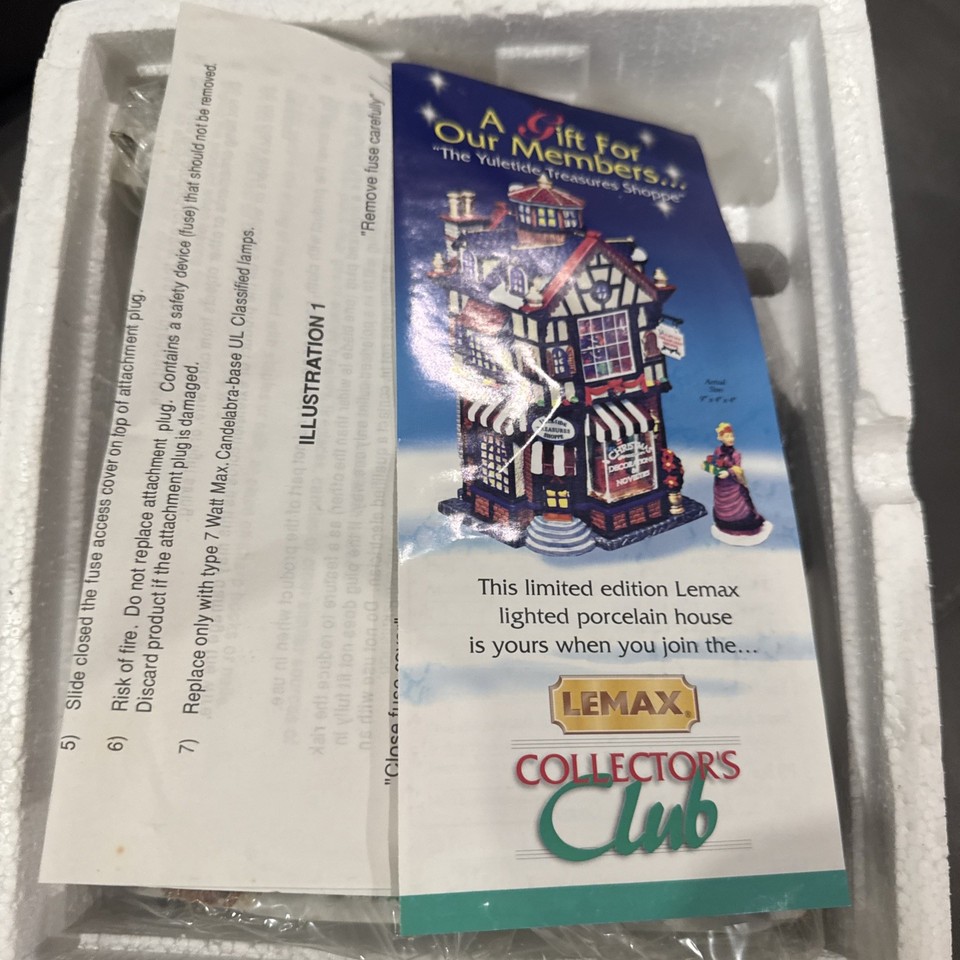 Lemax Christmas CANDY FACTORY Porcelain Gingerbread Palace New in box ...