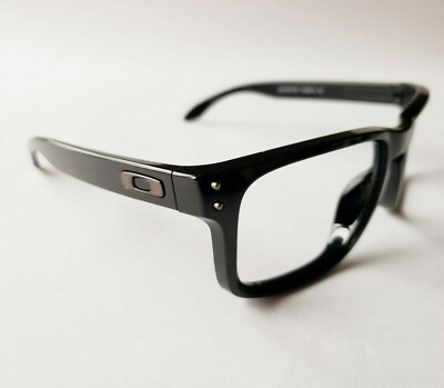 Oakley Holbrook Polished Black Gunmetal Icons Replacement Frame Only ...