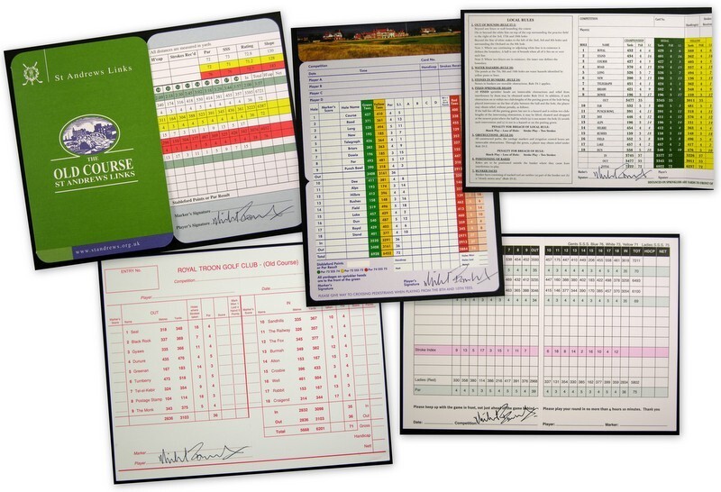 5 Sir Michael Bonallack Signed British Amateur Scorecards-Golf Hall of ...