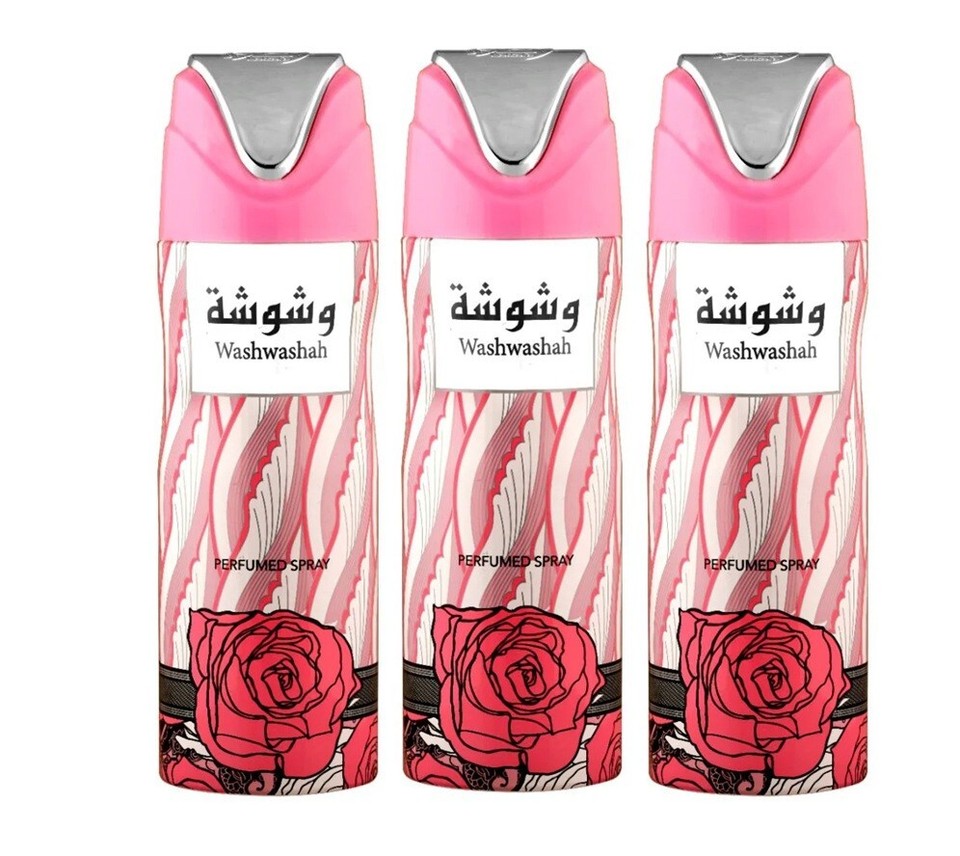 Arabian Perfumed Body Spray Bundle (3 x 200ml) Luxury, Long Lasting ...