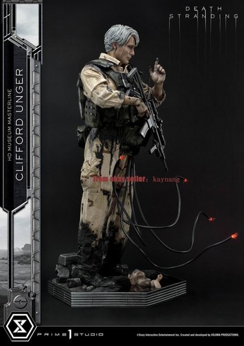 Prime 1 Studio HDMMDS-02 Death Stranding 1/2 Clifford Unger Statue ...