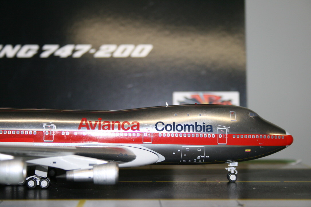JP60/Inflight200 1 200 Avianca Colombia Boeing 747-100 N9664 (JP60-AV ...