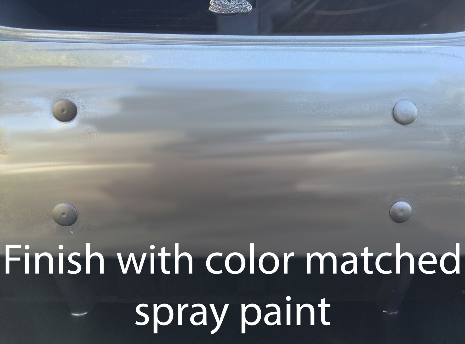 Primered Bumper Plug (1) Front License Plate Hole Cover: ALL MAKES AND ...