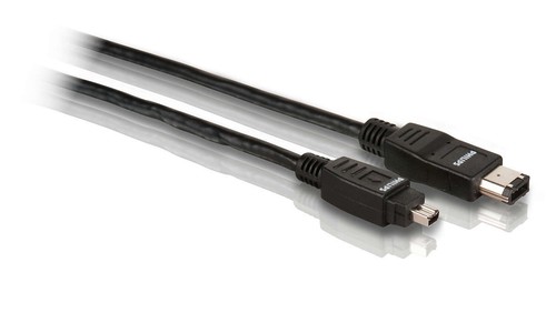 Philips Firewire Câble Swf2113/10 - 2 Mètres, Couleur Noire PC ou Mac ...