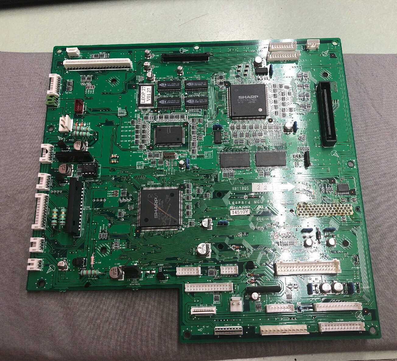Sharp Copier LEOPARD MCU PWB VER 1.2 Board Assembly X0110QS | eBay