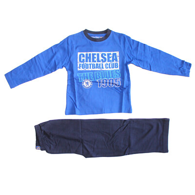 Licensed Boys Chelsea Football Club Pyjamas Age 4-5 Years THE BLUES ...