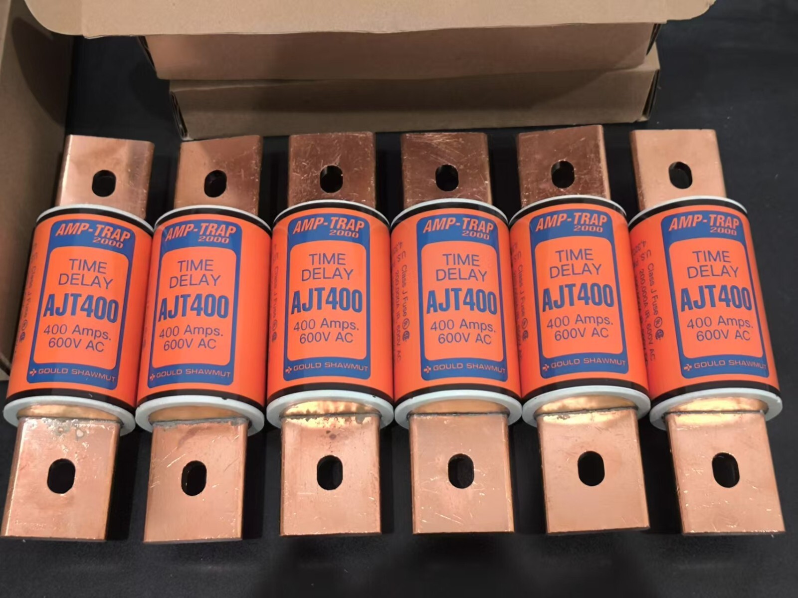1PC Gould Shawmut AJT400 AJT400N FUSE , class J 600V 400A，in stock same ...