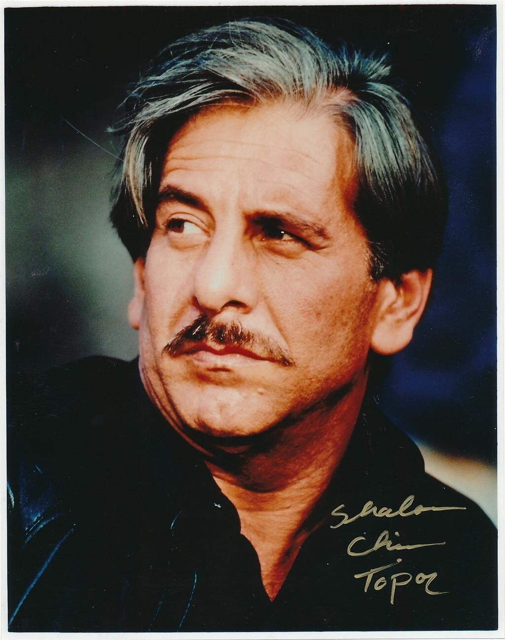 Chaim Topol- Signed Color Photograph (James Bond) | eBay