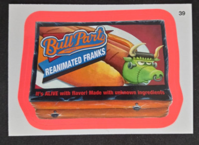 2012 Topps Wacky Packages All-New Series 9 Orange #39 Bull Parts | eBay