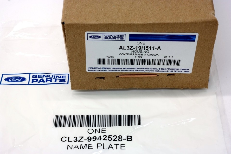 Genuine Ford Emblem and Base Kit OEM Parts for Ford Vehicles Silver | eBay