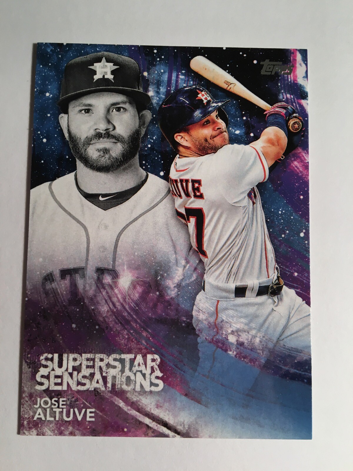 2018 Topps Superstar Sensations Blue Parallel Jose Altuve Astros SSS2 ...