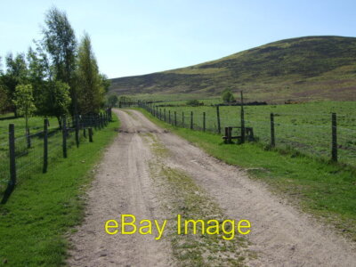 Photo 6x4 Caught between two stiles! Finzean On the track past Tillyorn ...