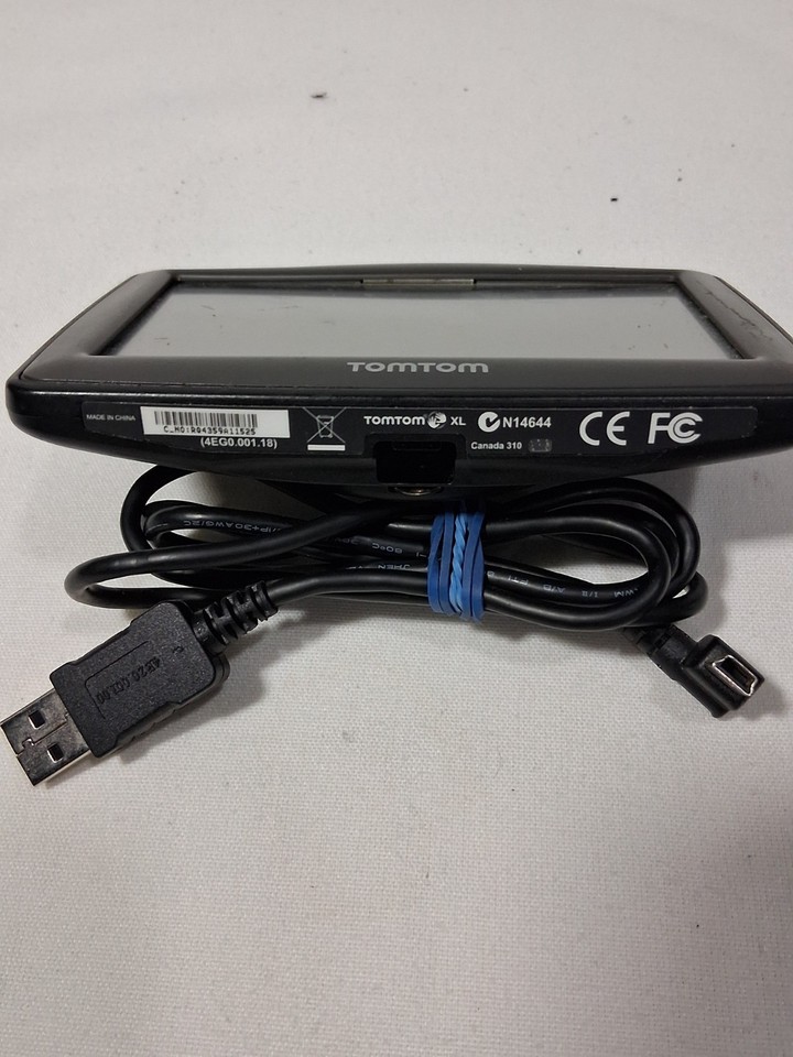 TomTom XL 4.3in Touch Screen GPS Navigation System N14644 Tested ...