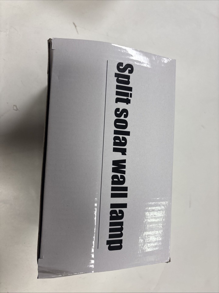 Split Solar Wall Lamp FL-1725A 3 Head Solar Wall Light Outdoor Security ...