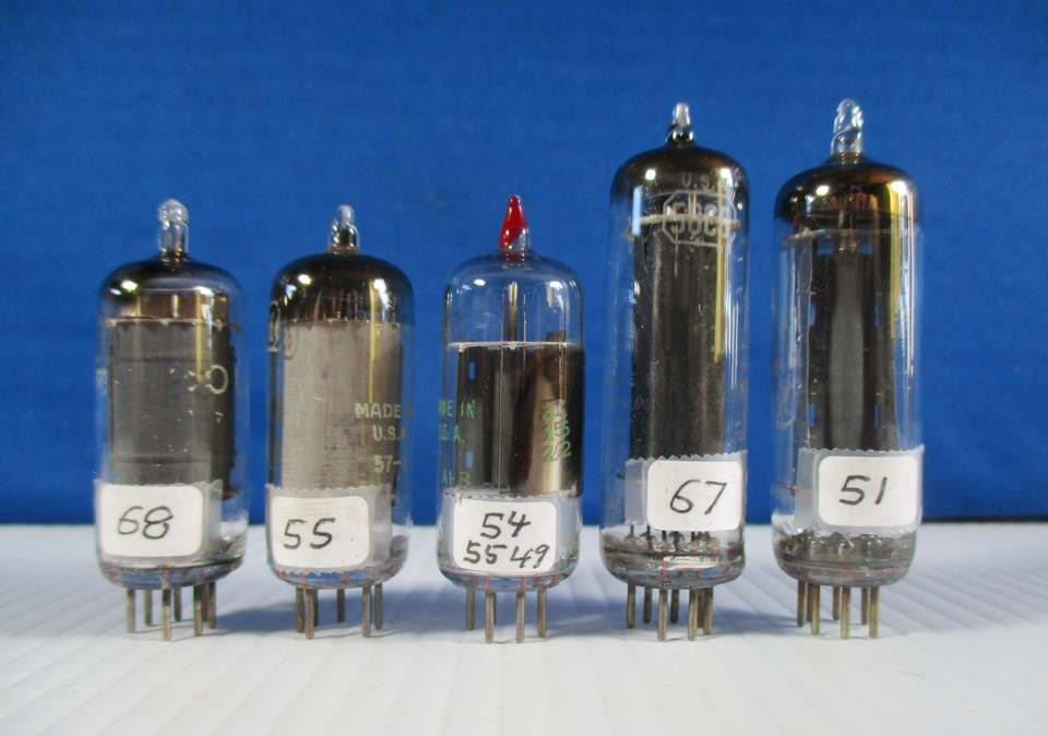 AA5 All American Tube Set 12BE6 12BA6 12AV6 35W4 50C5 TV-7 Tested | eBay