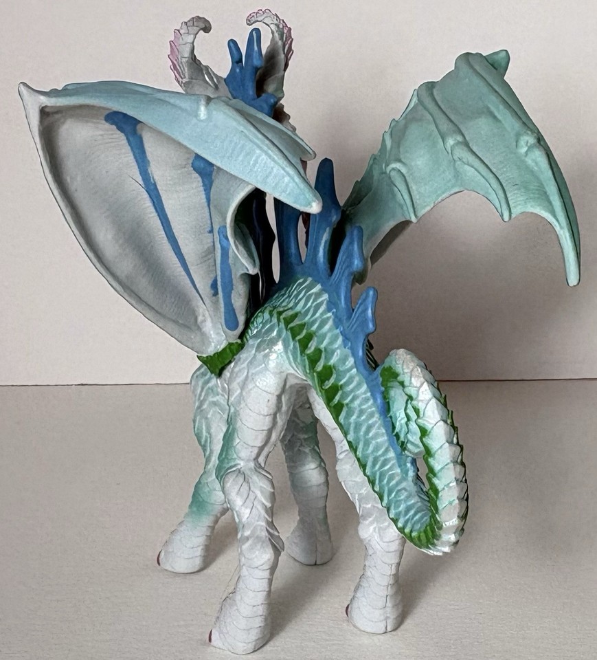 Safari Ltd PRINCESS DRAGON Light Aqua Pink White Winged Fantasy ...