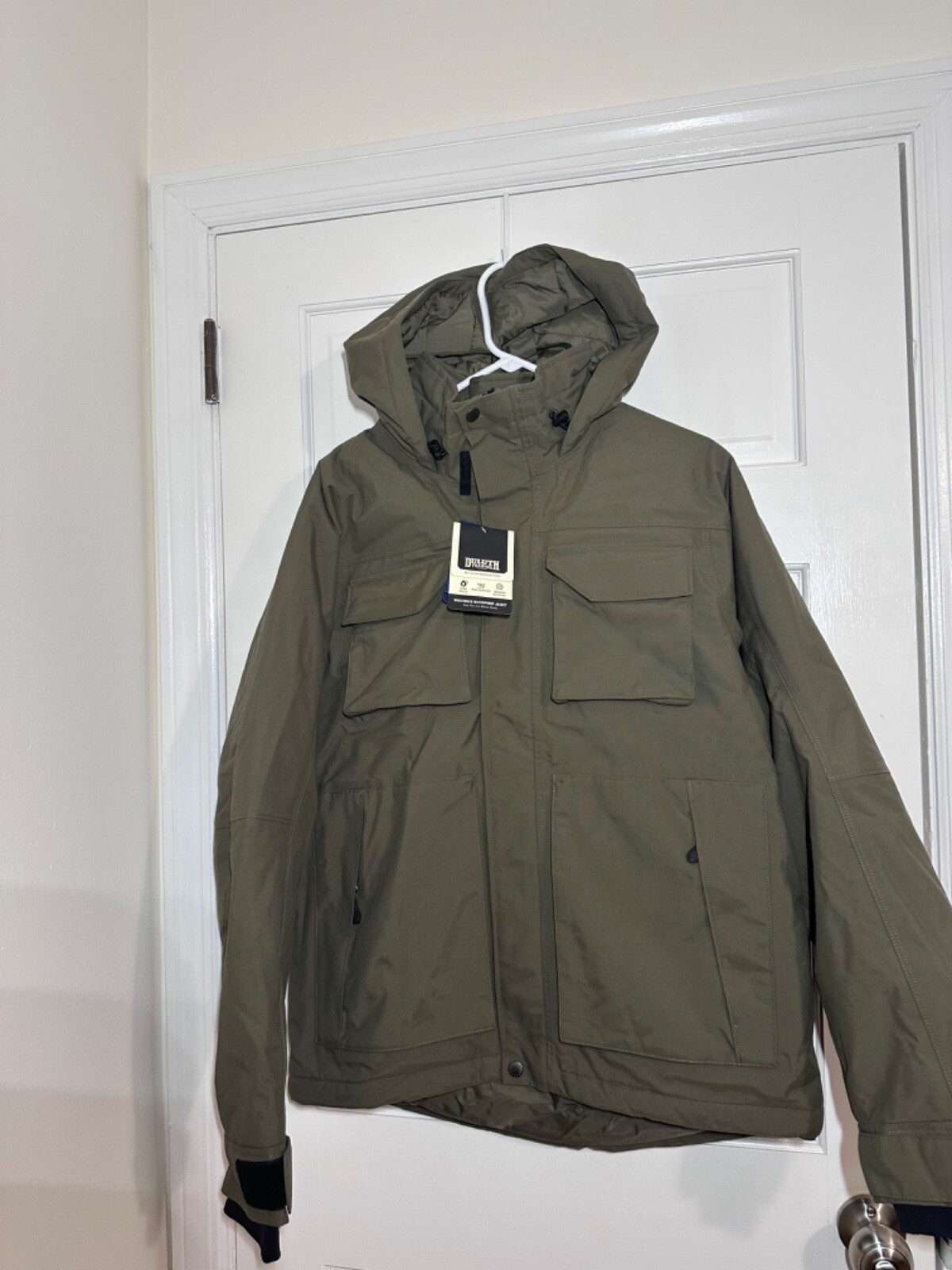 Duluth Trading Men's Whaleback Waterproof Jacket Green W/ Thinsulate ...