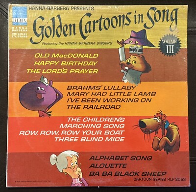 Golden Cartoons In Song Vol. 3 [Vinyl, LP] The Hanna-Barbera Singers ...