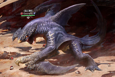 Pokemon artstation garchomp pokmon poke playmat gaming mat | eBay