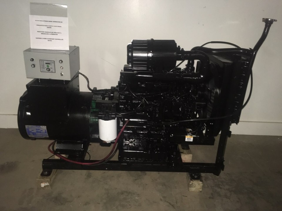 KUBOTA 20kw Diesel Generators Sets | eBay