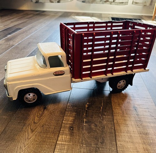 Vintage Original 1958 Tonka Toys Farms Pressed Steel High Rack Stake ...