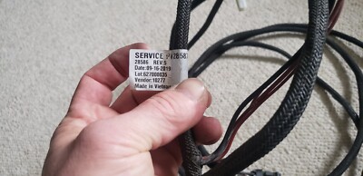 28587 Control Harness 2 Plug Fleet Flex Wiring Isolation Module Truck ...