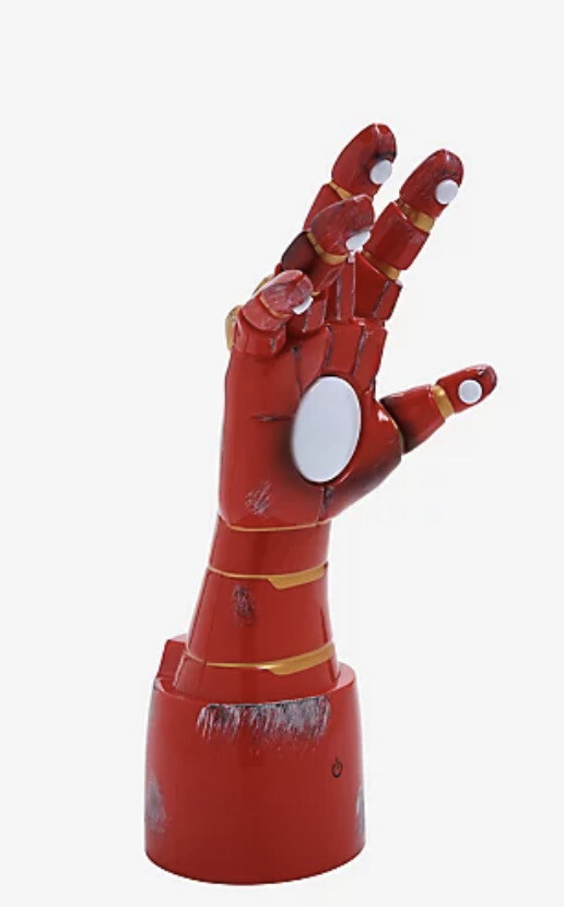 Marvel Iron Man Tony Stark Repulsor Glove LED Collectble Desk Lamp ...