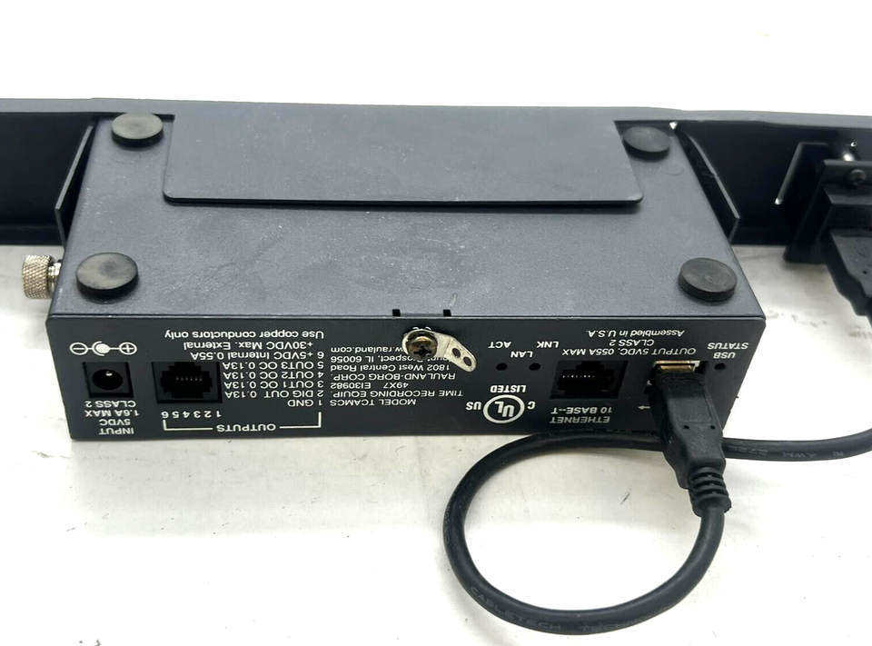 Rauland Digital Clock TCAMCS W/Rack Mount | eBay