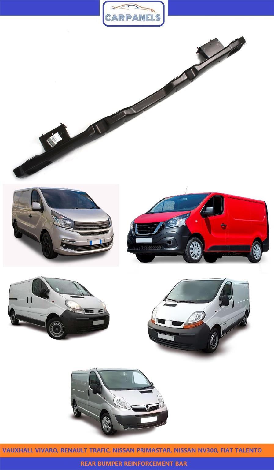 RENAULT TRAFFIC REAR BUMPER REINFORCEMENT BAR 2001 - 2020 CARRIER ...