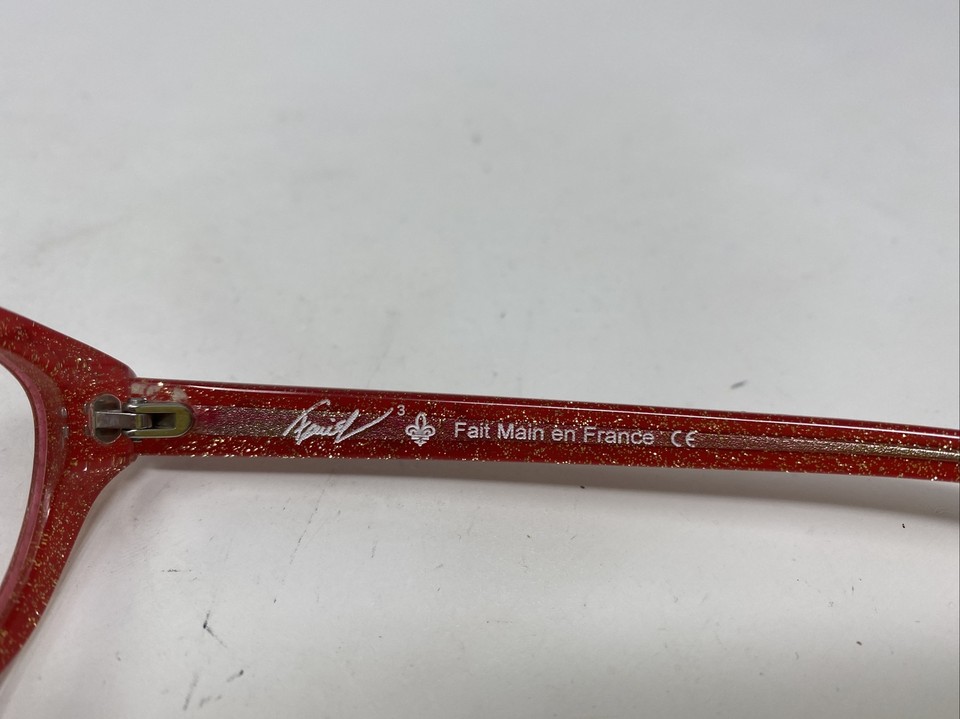 FANIEL EYEWEAR EYEGLASSES FRAME HARMONIE 47/17/135 STAR DE JOUR RED ...
