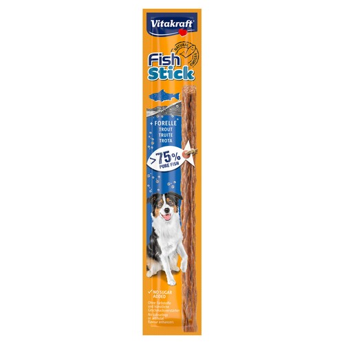 Vitakraft Poisson Bâton + Truite 15 G, Friandise pour Chien, Neuf ...