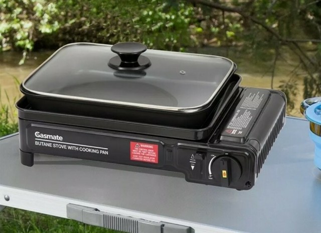 Gasmate Butane Stove With Cooking Pan - 0192946 for sale online | eBay