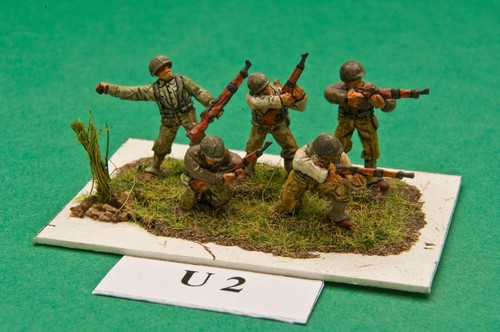 SGTS MESS U02 1/72 Diecast WWII US Army Infantry Riflemen Firing-5 ...