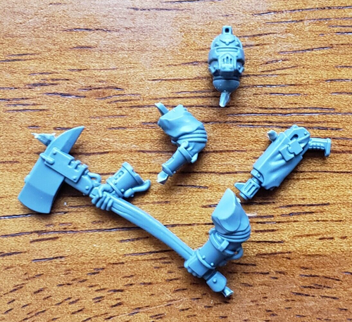 40k Agents of the Imperium Bits Navy Breachers Navis Axejack Axe Helmet Head | eBay