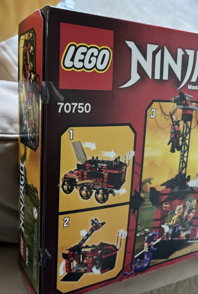 LEGO 70750 New NINJAGO: Ninja DB X Factory Sealed NEVER Been Opened ...