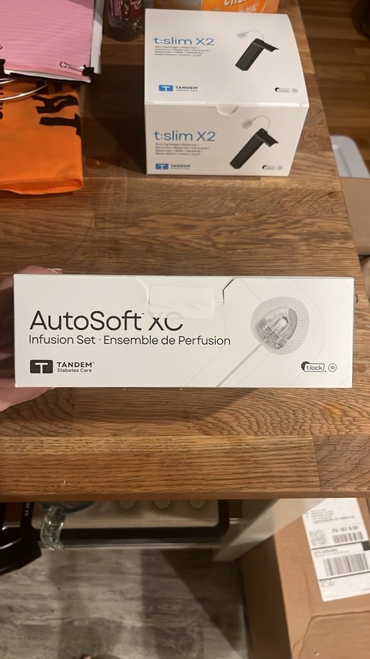Tandem AutoSoft XC Infusion Set Tubings, 23-inch (60cm), 10-Pack | eBay