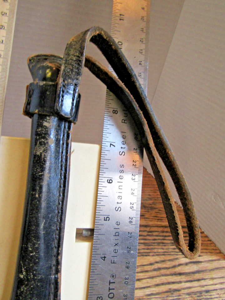 Antique Leather 9.25” Police Sap 12 oz PA State Police style with strap ...