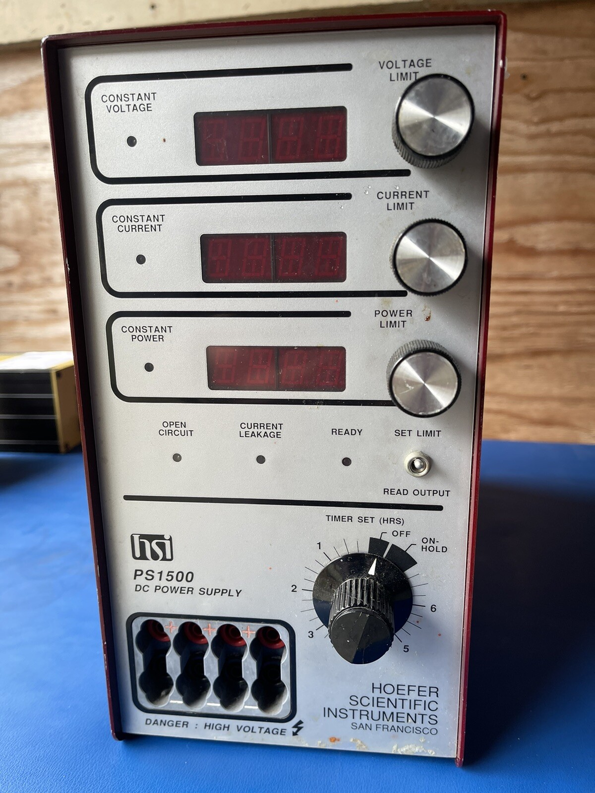 Hoefner Scientific Instruments HSI PS1500 115V DC Power Supply | eBay