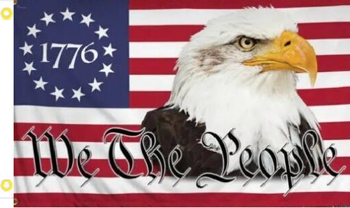 3x5 Ultra MAGA 2024 Vote For Trump Flag Patriotic American Eagle We The ...