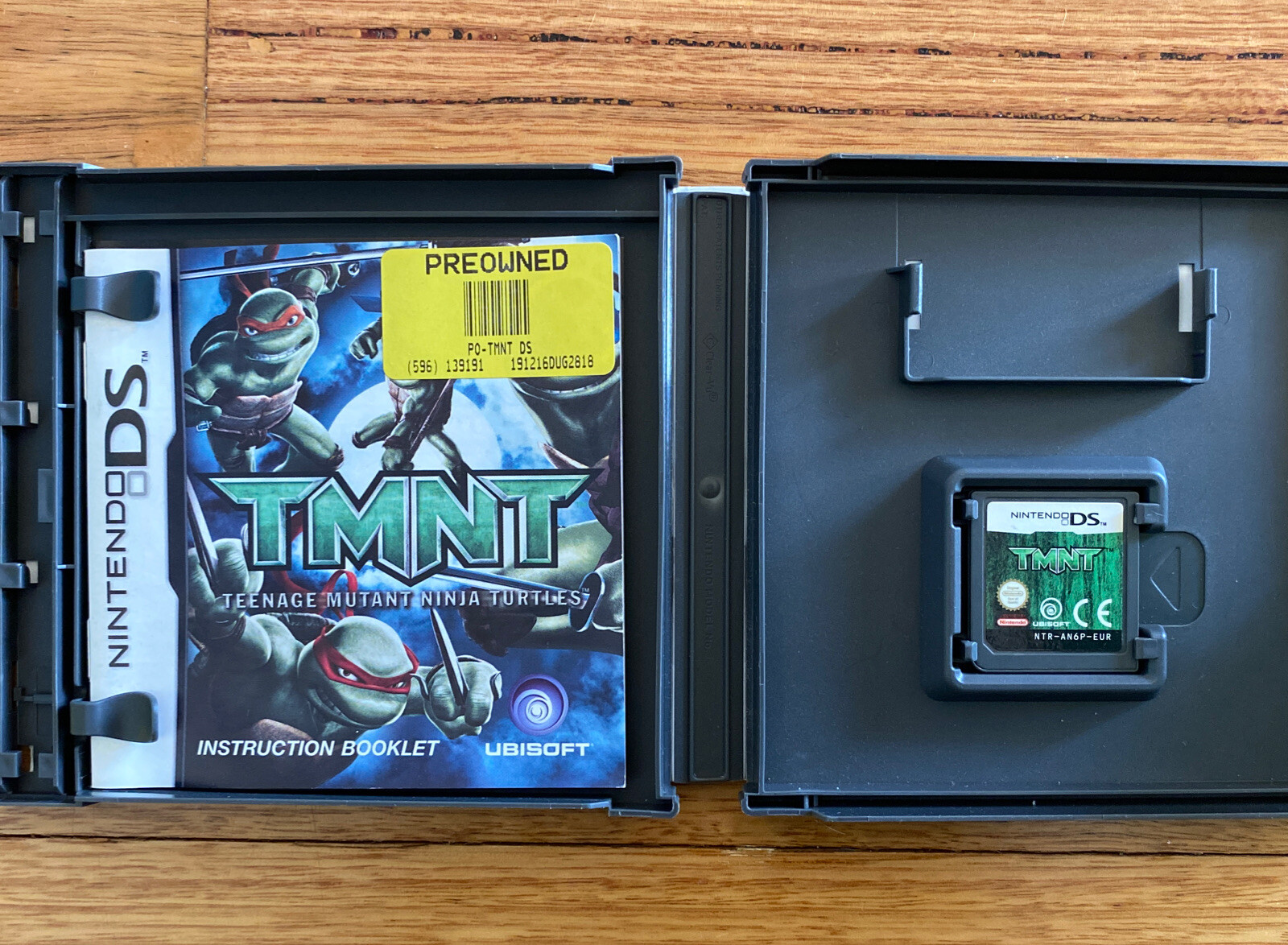 Nintendo DS Game - TMNT Teenage Mutant Ninja Turtles - Preowned Tracked ...