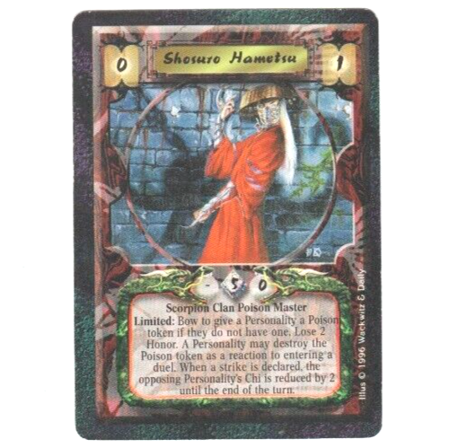 Legend of the Five Rings (L5R) CCG Shadowlands Edition - Fate & Dynasty ...