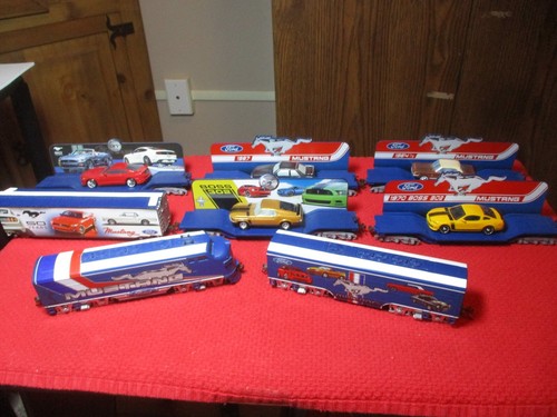 Hawthorne Village Ford Mustang Muscle Express Bachmann Train Set 50 ...