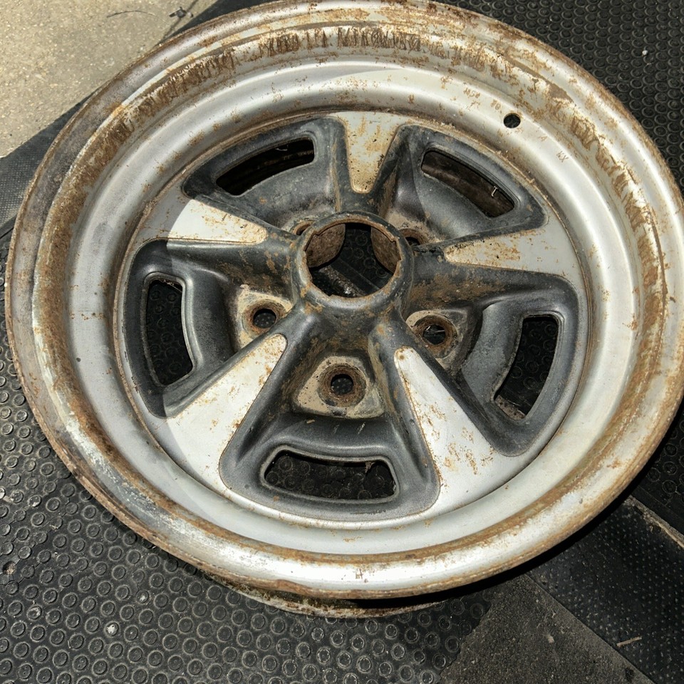 Pontiac Rally II Wheel Rim 14 x 6" GTO LeMans Tempest Firebird | eBay